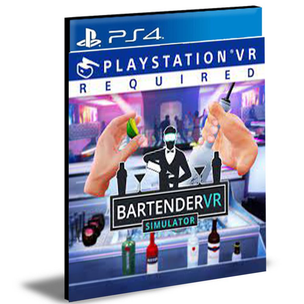 Bartender VR Simulator PlayStation®VR Mídia Digital - Mudishop
