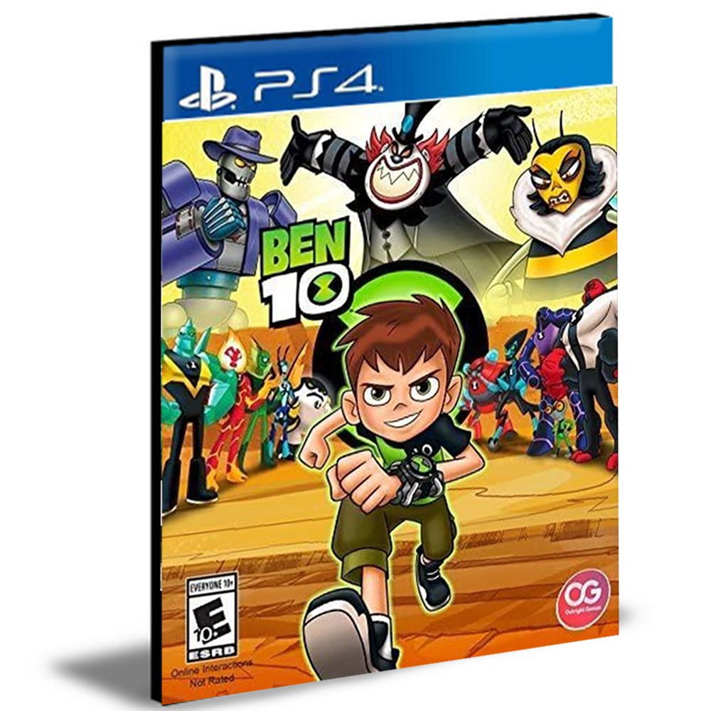 Ben 10 Playstation 4 Mídia Digital - Mudishop