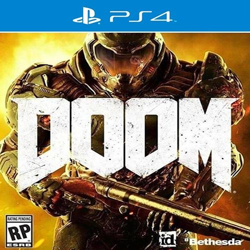 Doom Playstation 4 Mídia Digital - Mudishop