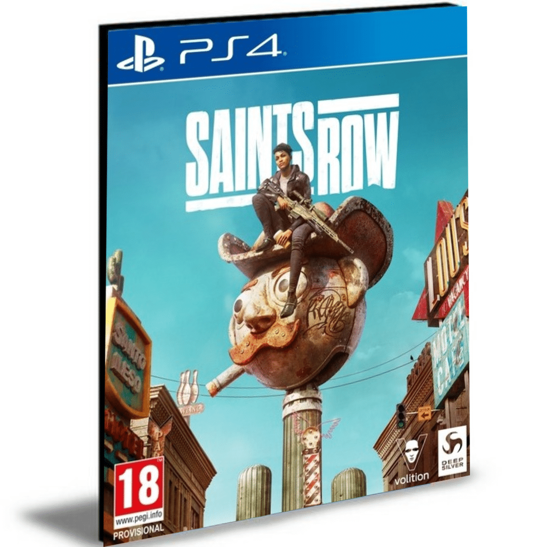 Saints Row PS4 PSN Mídia Digital - Mudishop