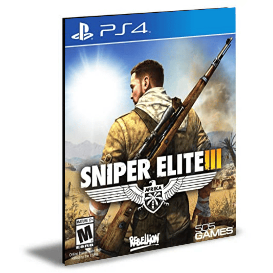 SNIPER ELITE 3 PS4 PSN MÍDIA DIGITAL - Mudishop