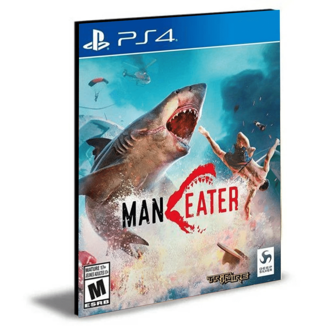Maneater Ps4 Psn Mídia Digital - Mudishop