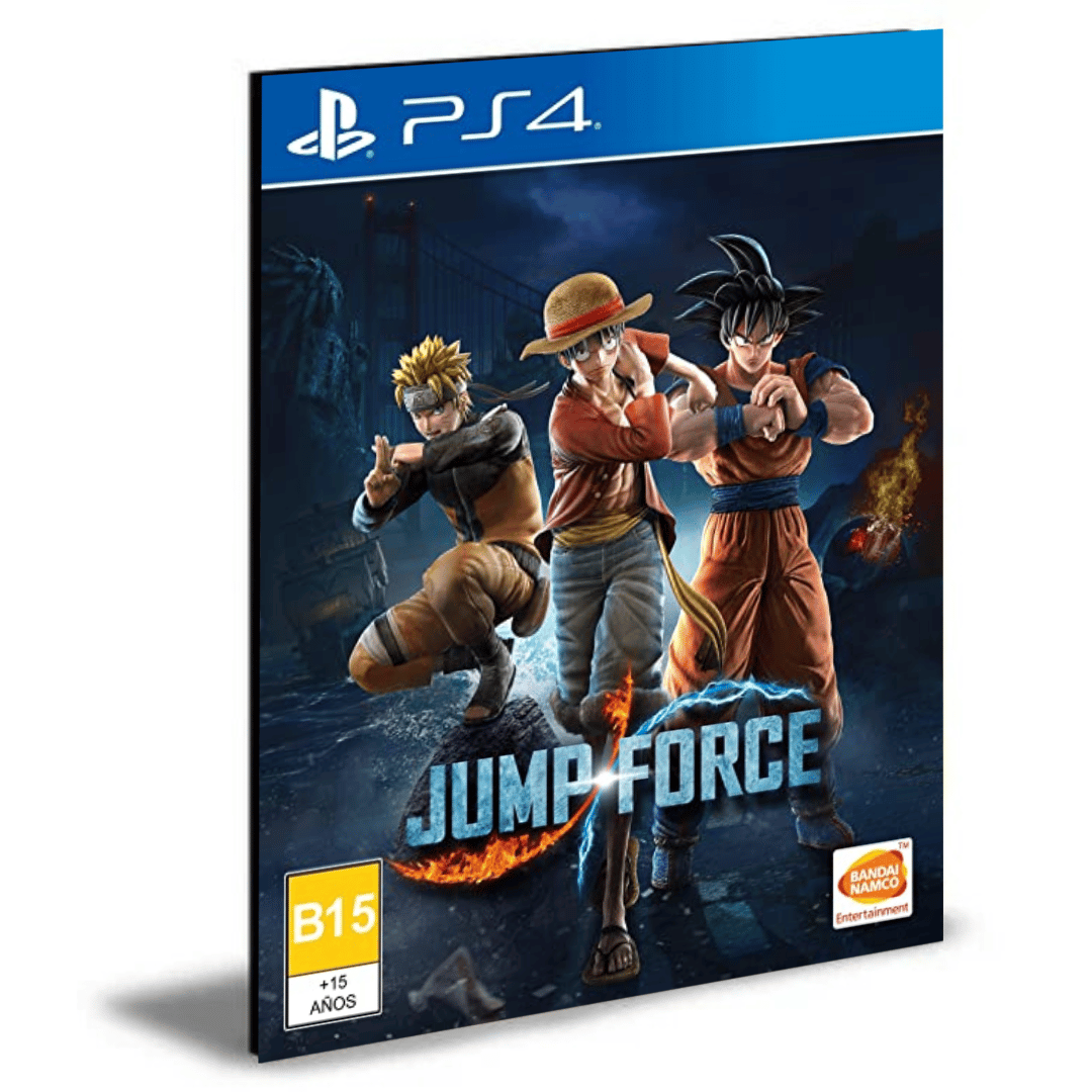 JUMP FORCE PS4 PSN MÍDIA DIGITAL - Mudishop