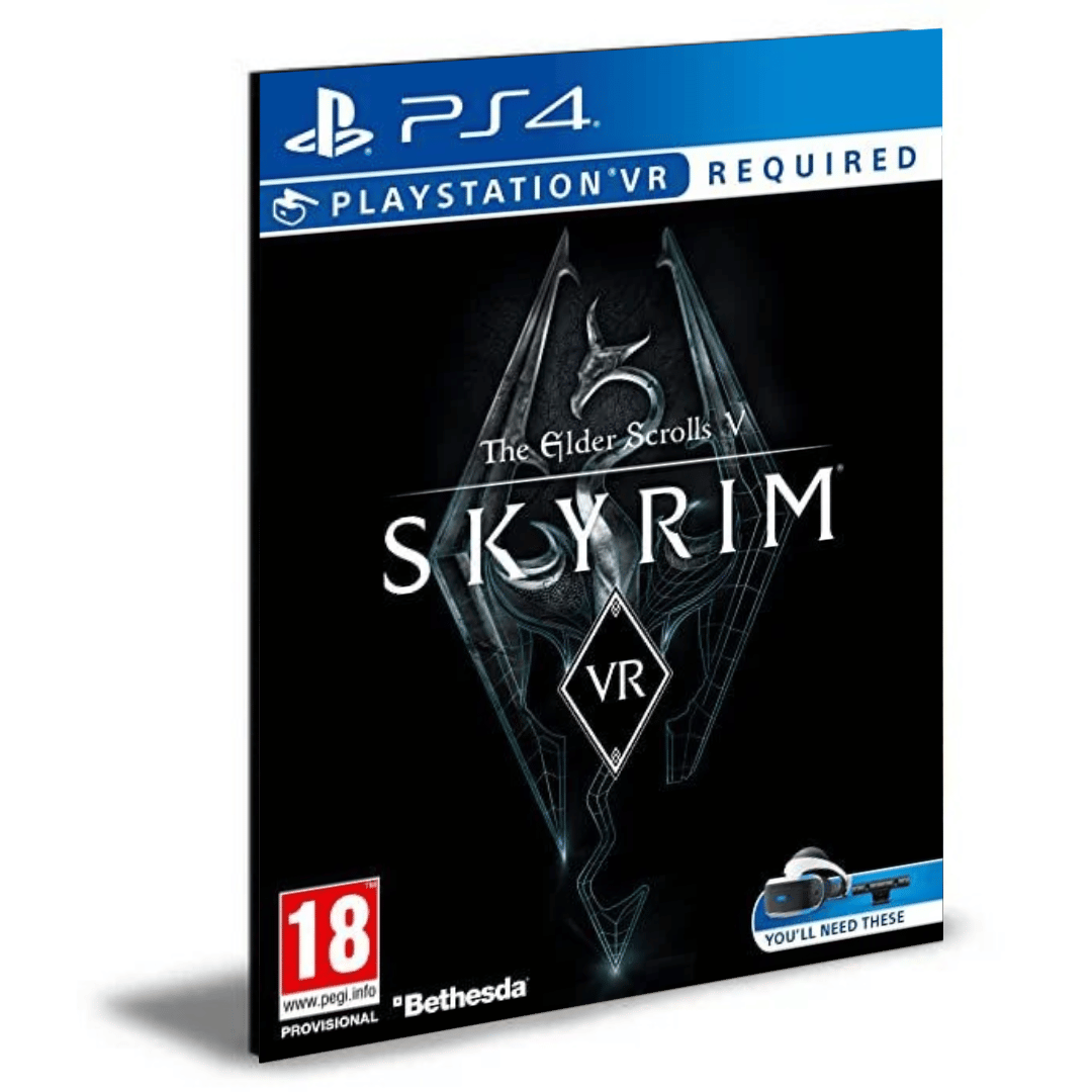 The Elder Scrolls V Skyrim VR PS4 PSN MÍDIA DIGITAL - Mudishop