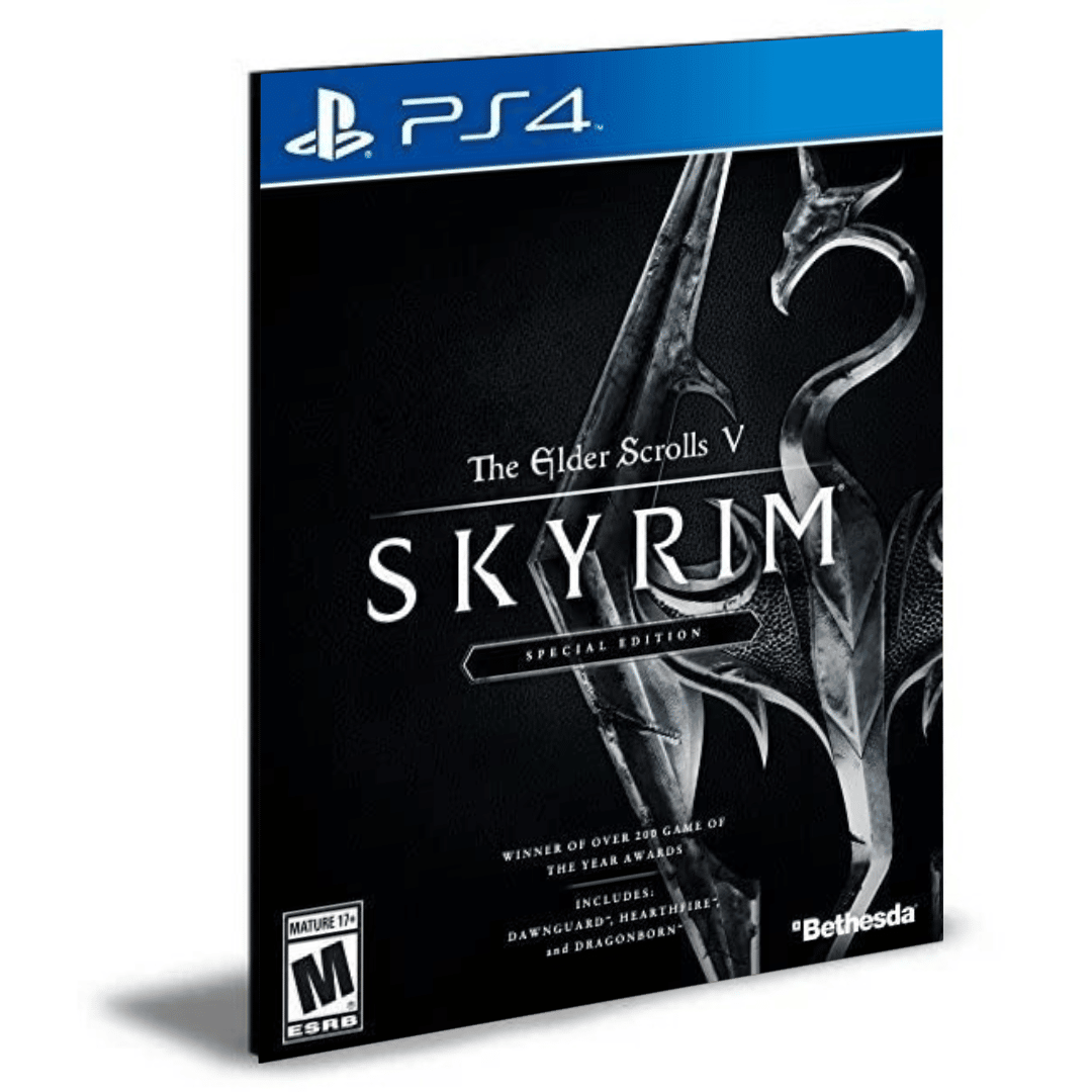 The Elder Scrolls V Skyrim Special Edition Ps4 Psn Mídia Digital - Mudishop