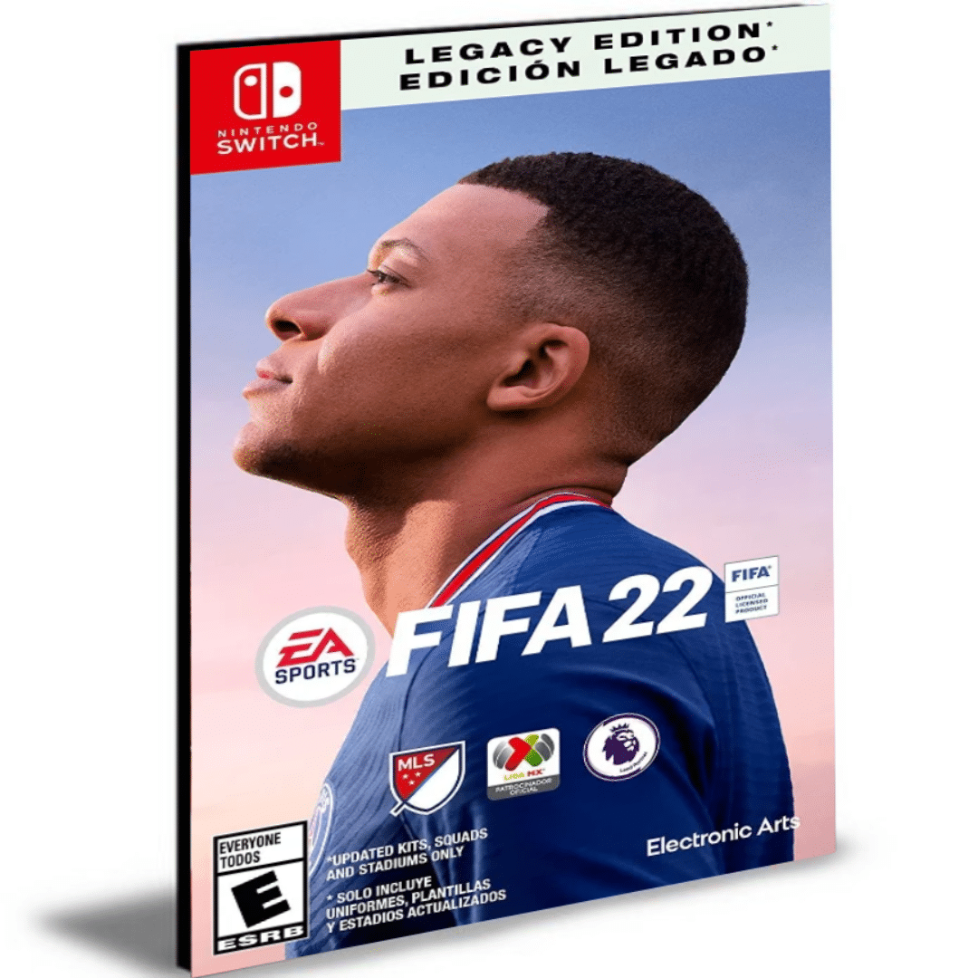 FIFA 22 Nintendo Switch Legacy Edition Mídia Digital - Mudishop