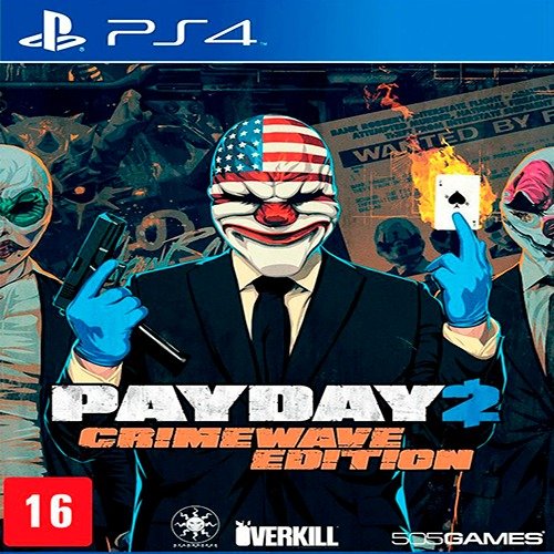 PayDay 2 Playstation 4 Mídia Digital - Mudishop