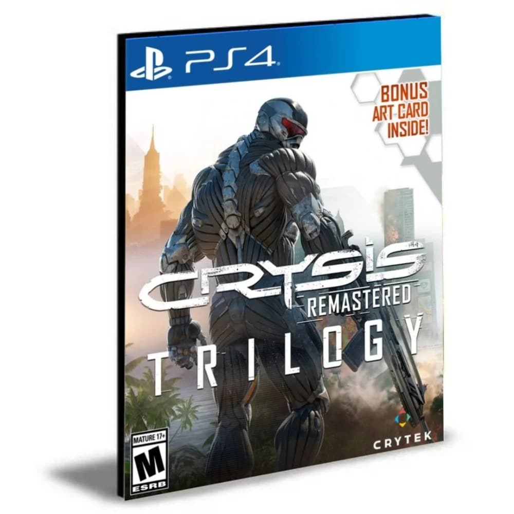 Crysis Remastered Trilogy PS4 PSN Mídia Digital - Mudishop