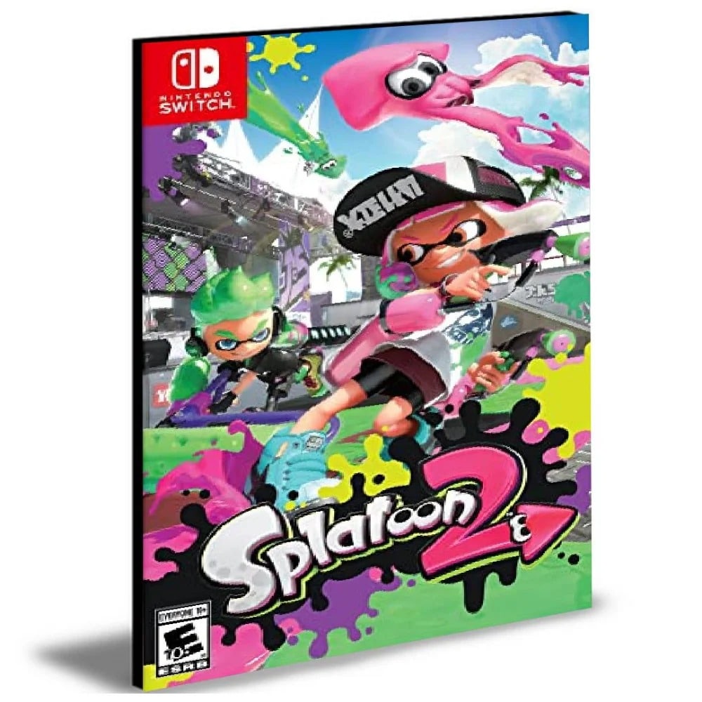 Splatoon 2 Nintendo Switch Mídia Digital - Mudishop