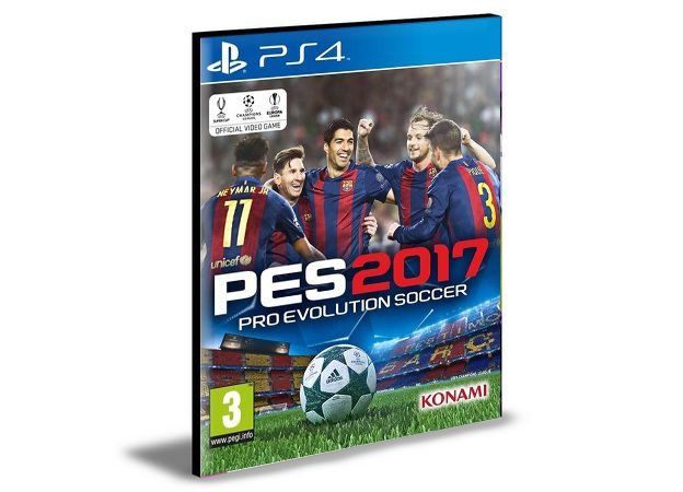 PES 2017 PS4 PSN MÍDIA DIGITAL - Mudishop