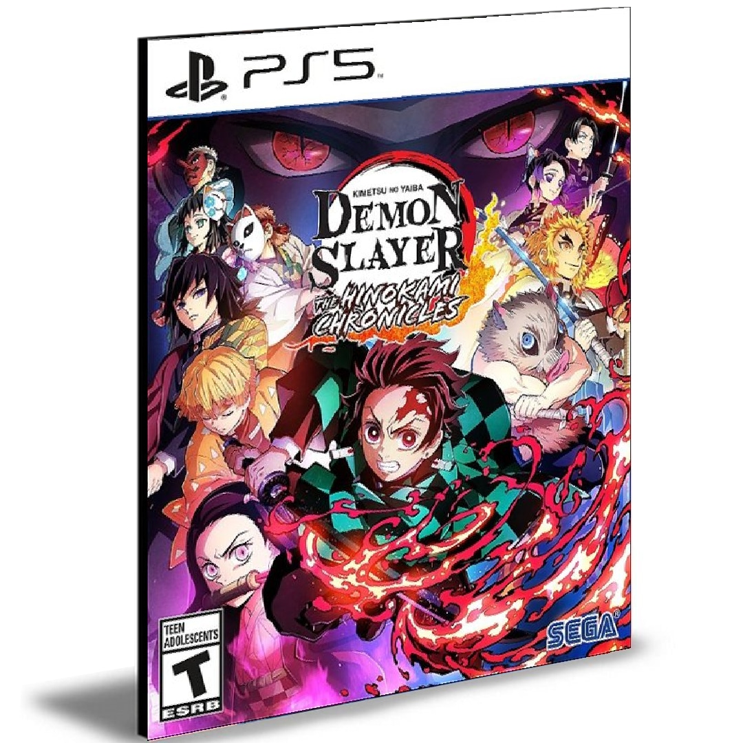 Demon Slayer Kimetsu no Yaiba The Hinokami Chronicles PS5 PSN Mídia ...