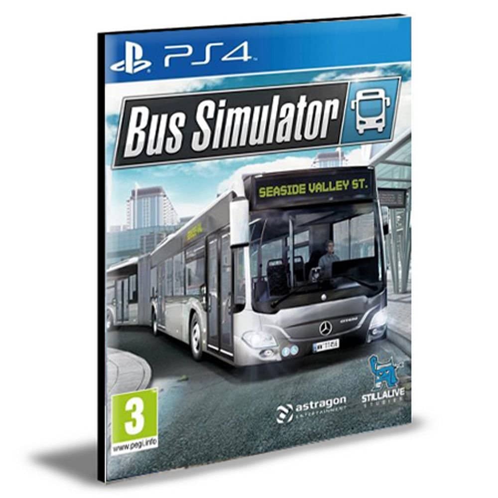 Bus Simulator Ps4 Psn Mídia Digital - Mudishop
