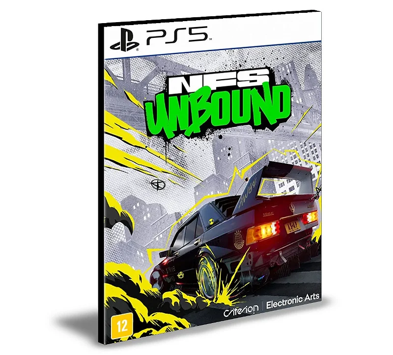 Need for Speed Unbound Ps5 - Mídia Digital - Mudishop