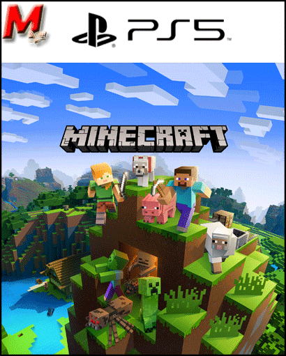 Minecraft Ps5 Psn Mídia Digital - Mudishop