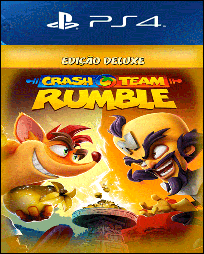 Crash Team Rumble Edição Deluxe Ps4 - PsN Mídia Digital - Mudishop