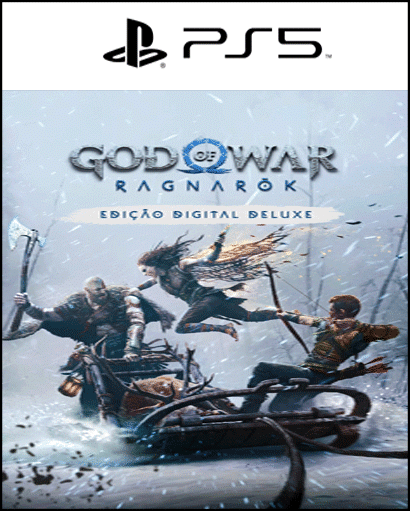 God of War Ragnarok Deluxe Edition PS5 - PSN Mídia Digital - Mudishop