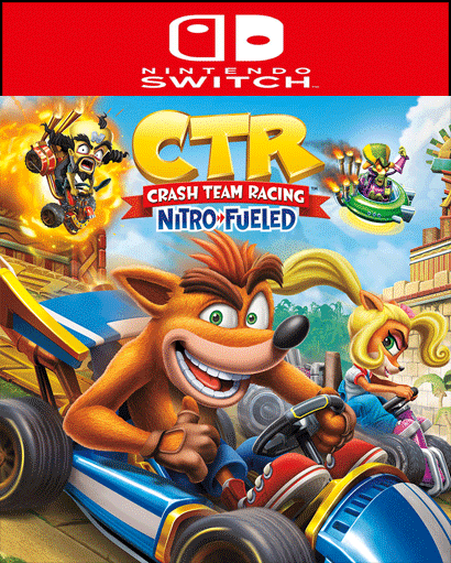 Crash Team Racing Nitro-Fueled Nintendo Switch – Mídia Digital - Mudishop