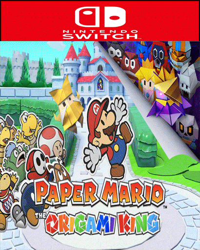 Paper Mario The Origami King Nintendo Switch – Mídia Digital - Mudishop