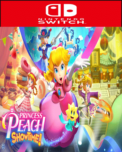 Princess Peach Showtime Nintendo Switch – Mídia Digital - Mudishop